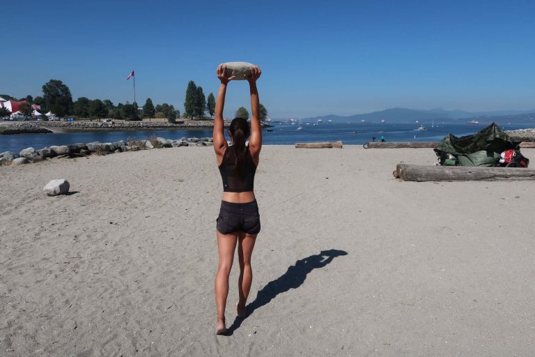 How to Get a Crazy Full-Body Workout with Stones and Rocks