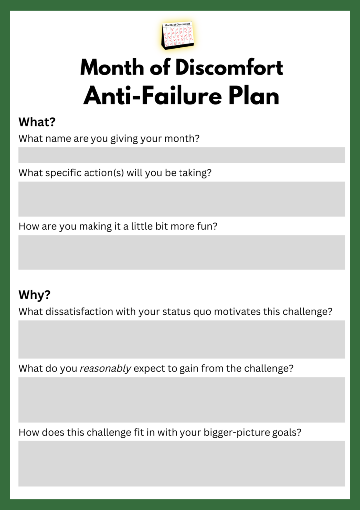 Commit Yourself to a Group Monthly Challenge - The Zag